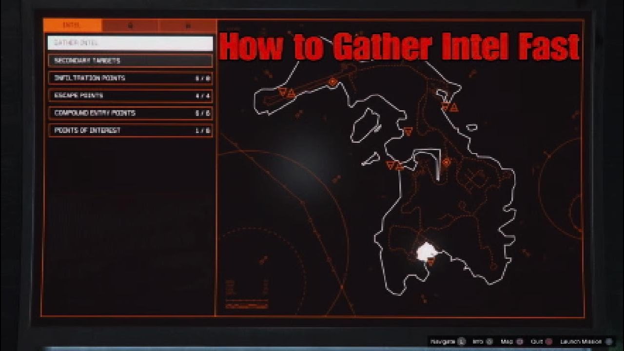 Gta V | How to Gather Intel Fast In Cayo Perico Heist - YouTube