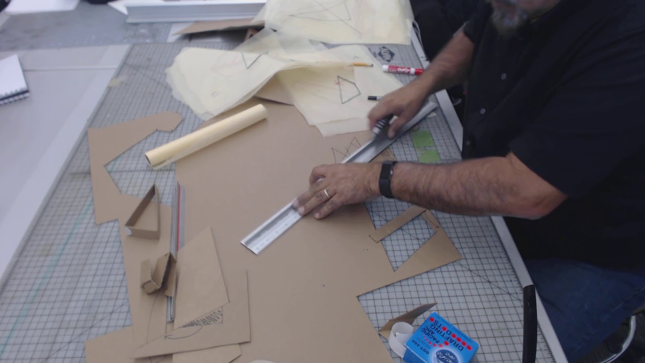 arch101 vp19 Using a Freeform Line Shape to Generate a Ribbon Path pt 3 ...