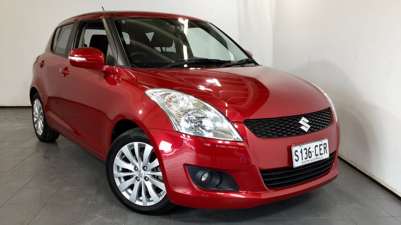 Suzuki Swift GLX 2013 Red Stk Number - 66552 - YouTube