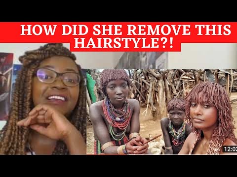 Beautiful Hamer girl with her unique hairstyle *Hamar People Ethiopia ...