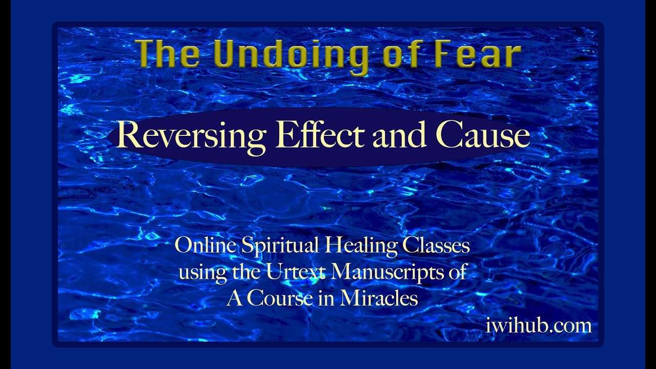 Reversing Effect and Cause - online class with Wim H. - YouTube