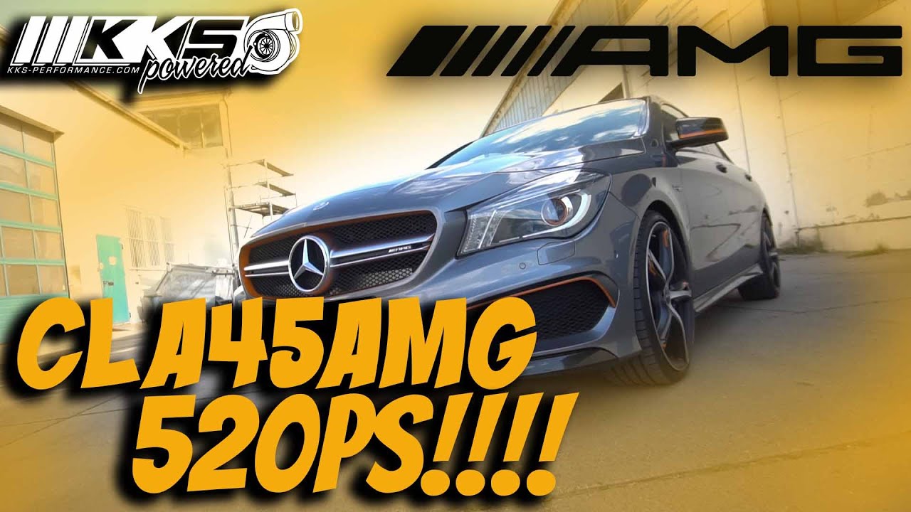 Mercedes CLA45AMG mit TTE550 Turbolader | KKS Performance - YouTube