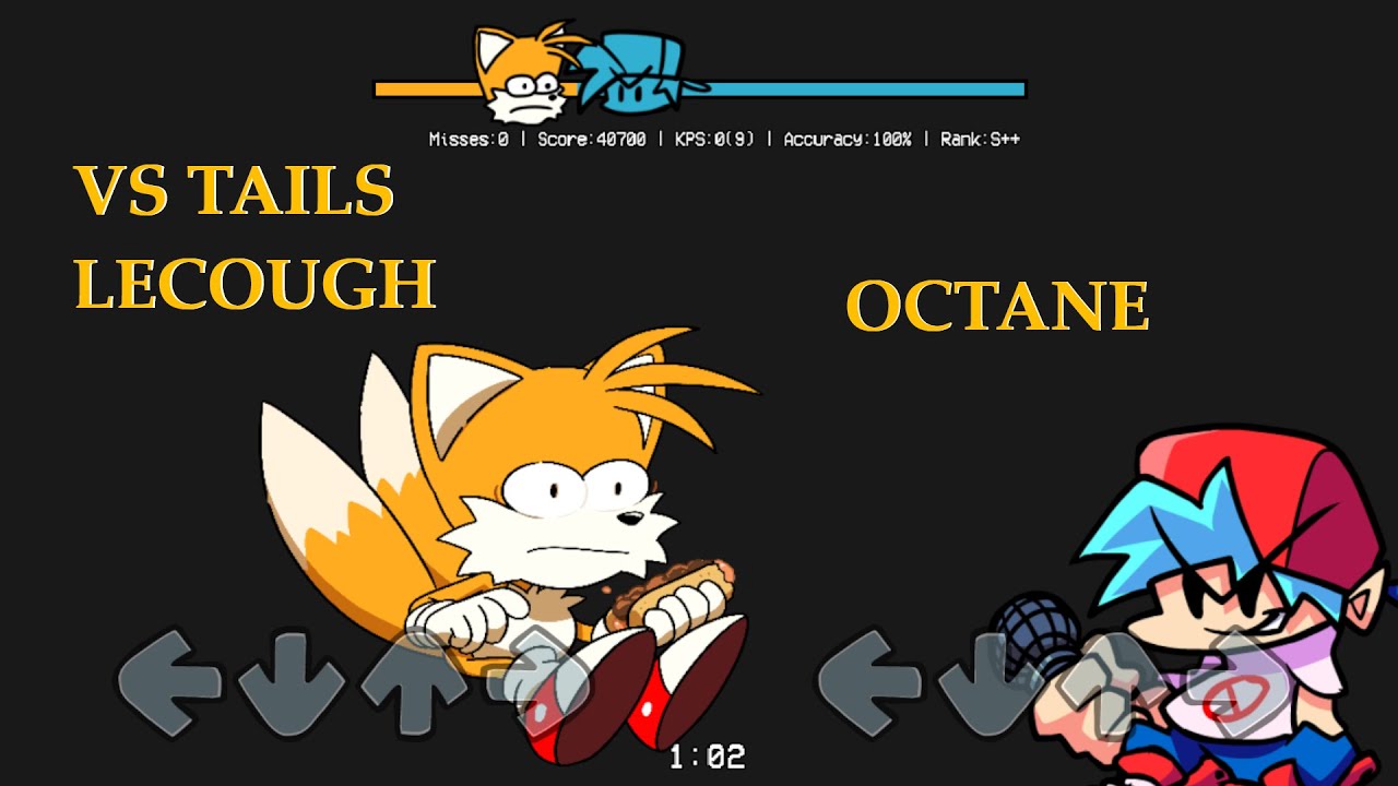 OCTANE - VS TAILS LECOUGH - TAILS.EXE MOD EXTRAS - FRIDAY NIGHT FUNKIN ...