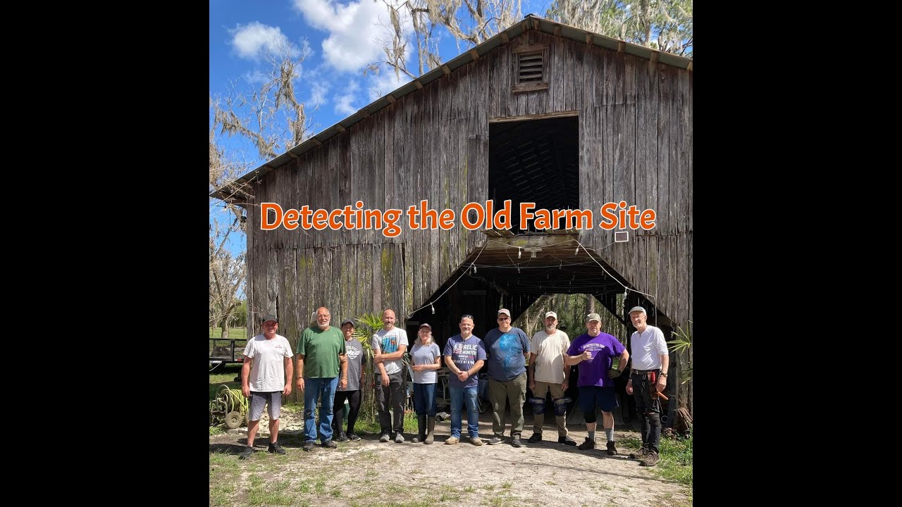 Metal Detecting old Farm Early 1900's - YouTube