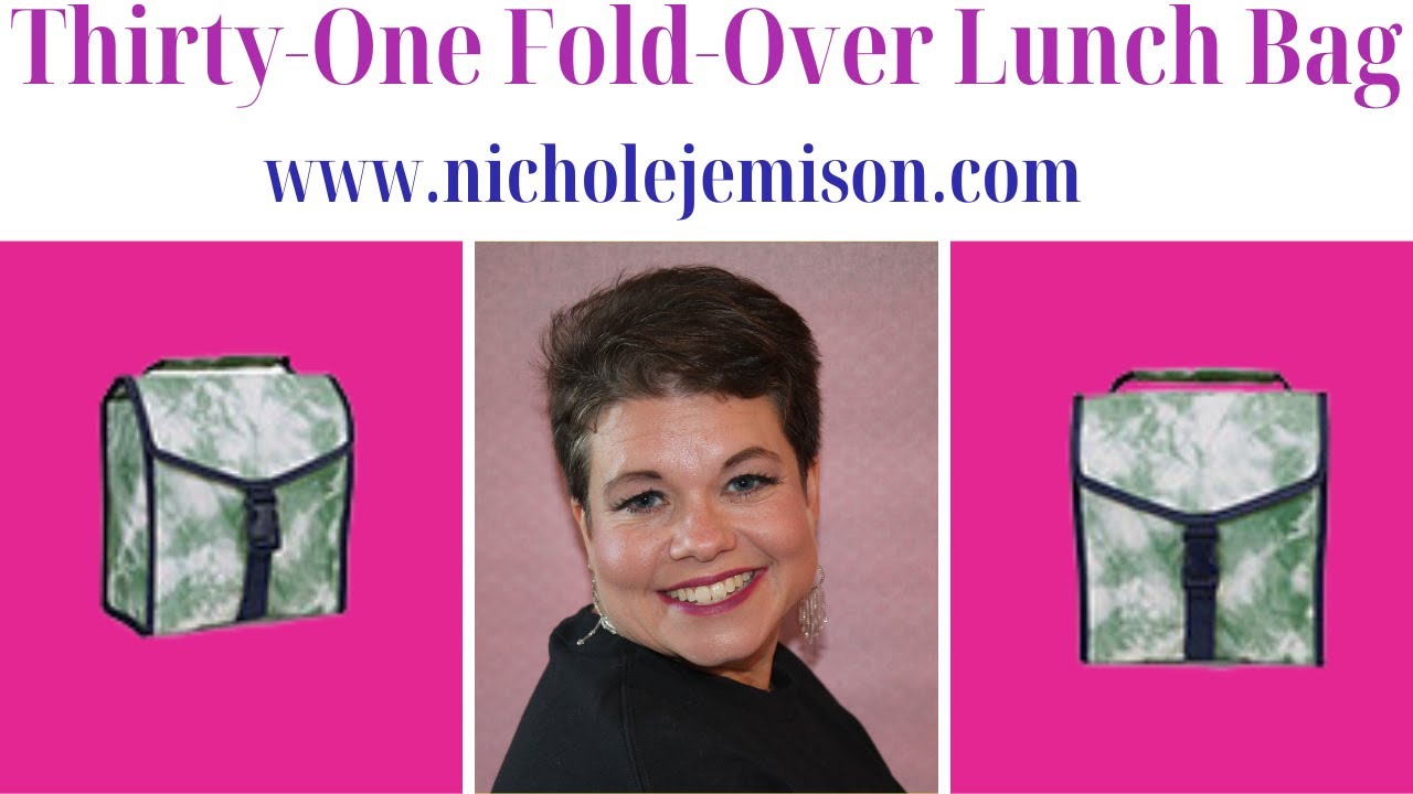 Thirty-One Fold-Over Lunch Bag - YouTube