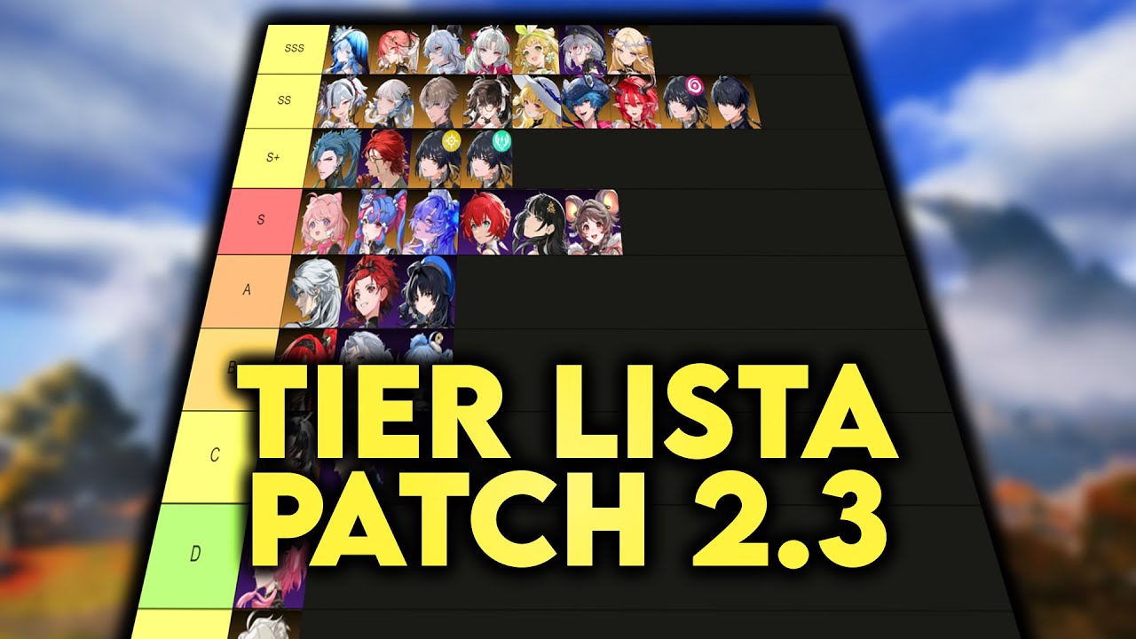Tier lista z patcha 2.3 - YouTube
