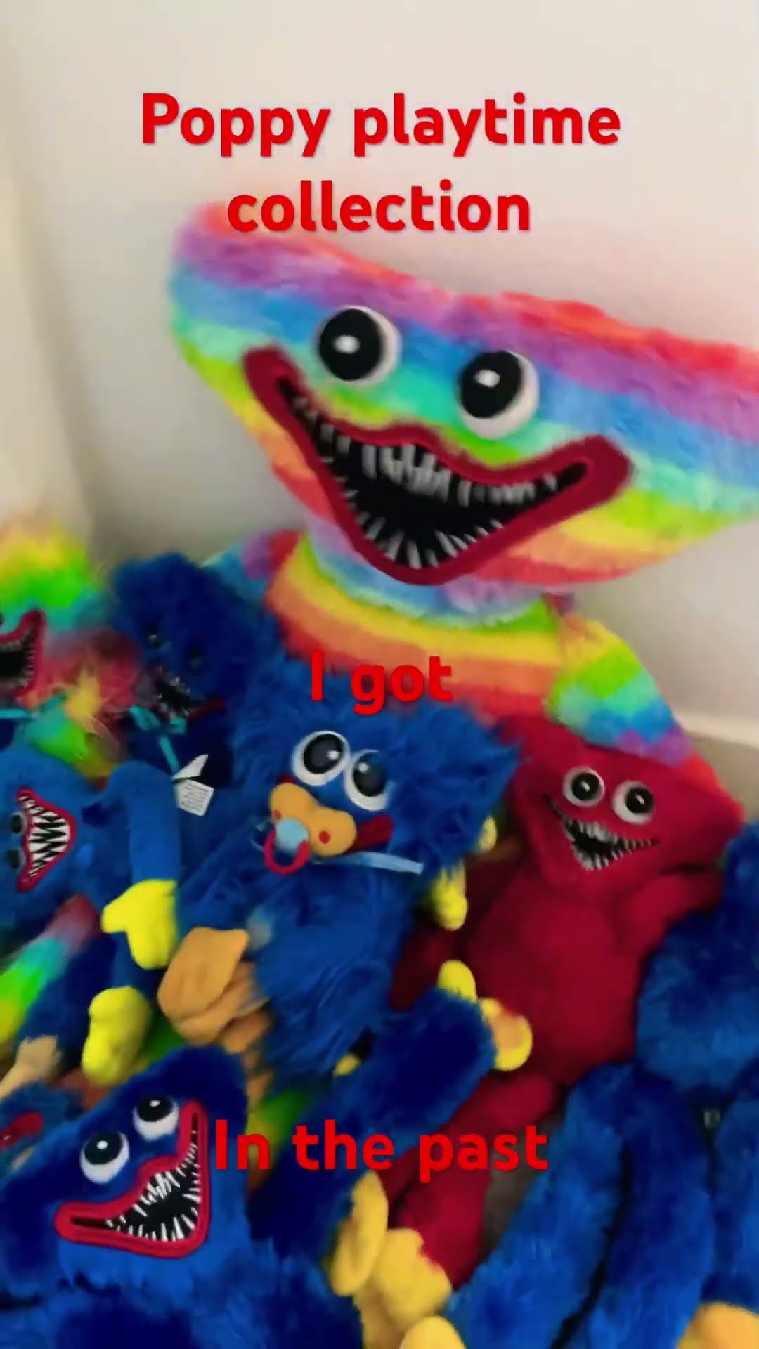 Poppy playtime collection I got in the past - YouTube