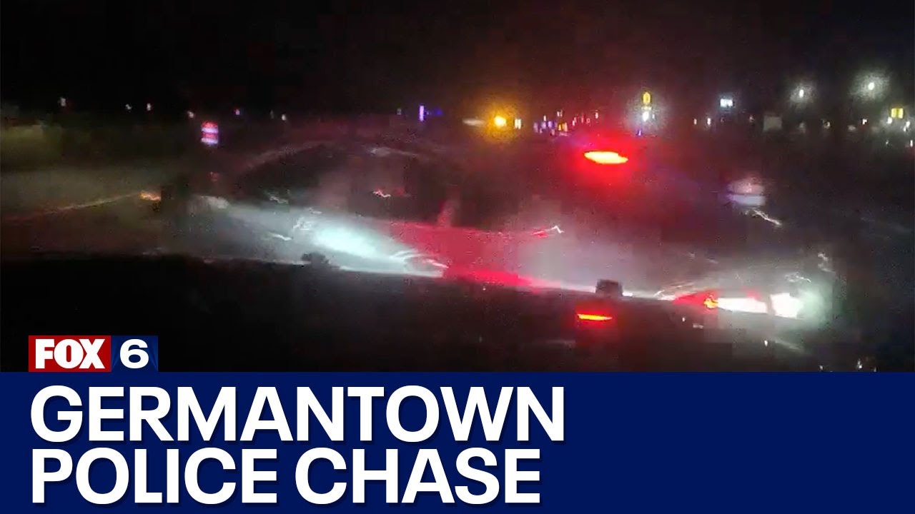Germantown police chase, ends with PIT maneuver | FOX6 News Milwaukee ...