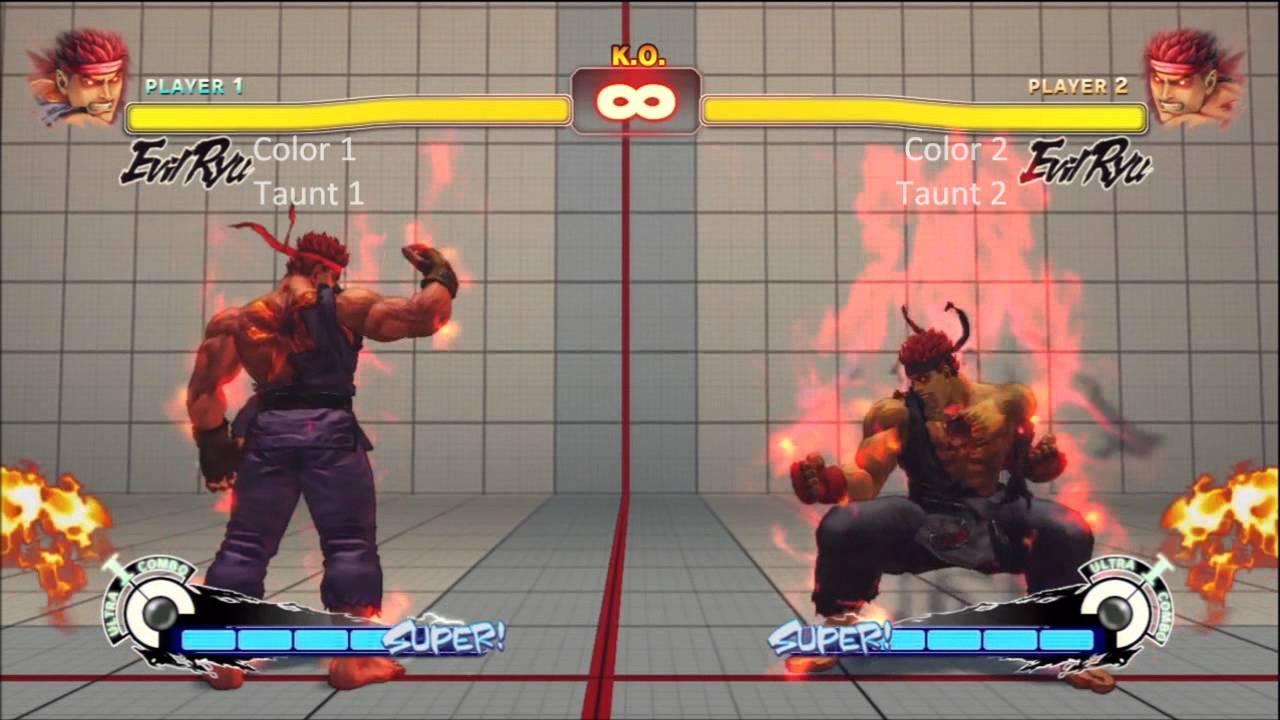 SSF4 AE Taunts & Colors: Yun, Yang, E.Ryu and Oni - YouTube