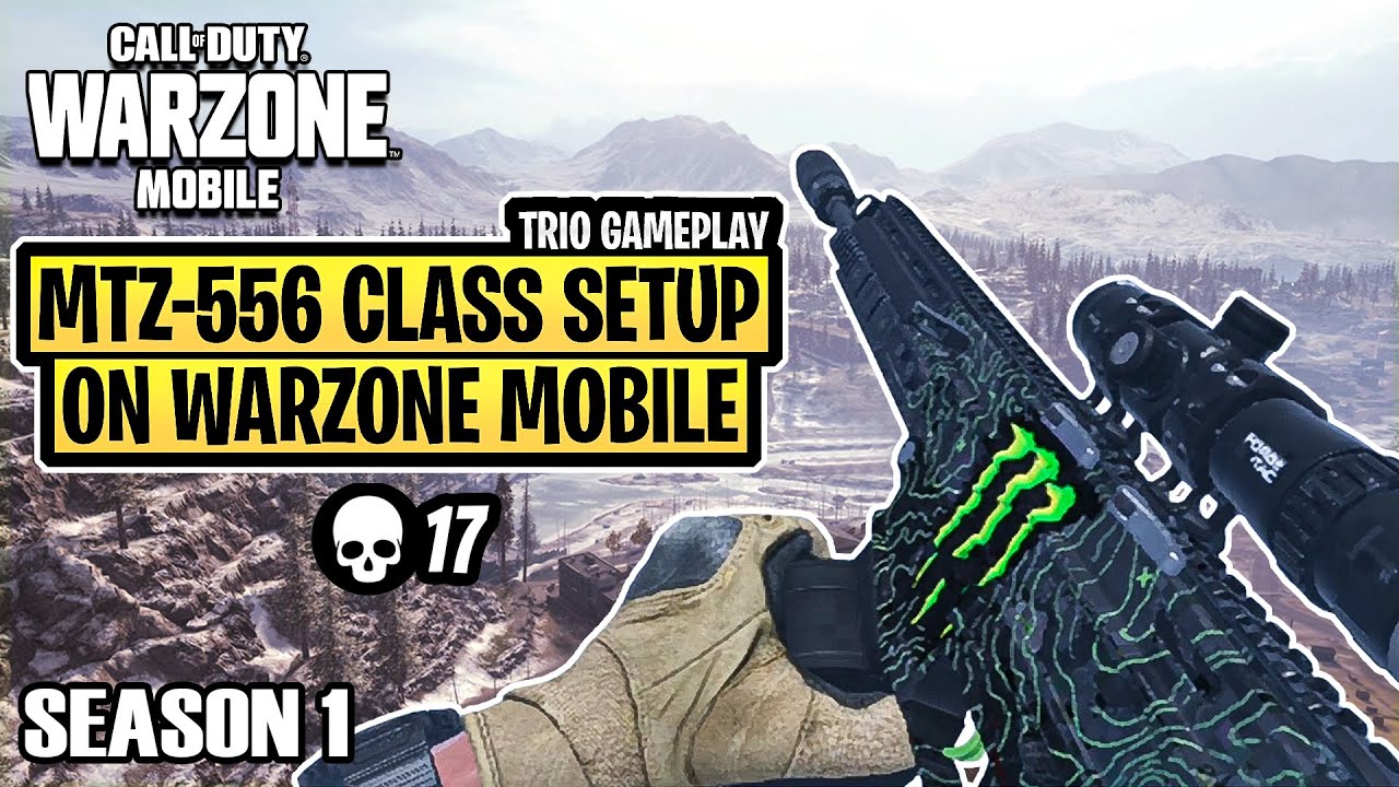 WARZONE MOBILE MTZ 556 - YouTube
