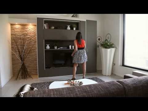 Slumbershelves hidden bed/wall bed - from Spaceman