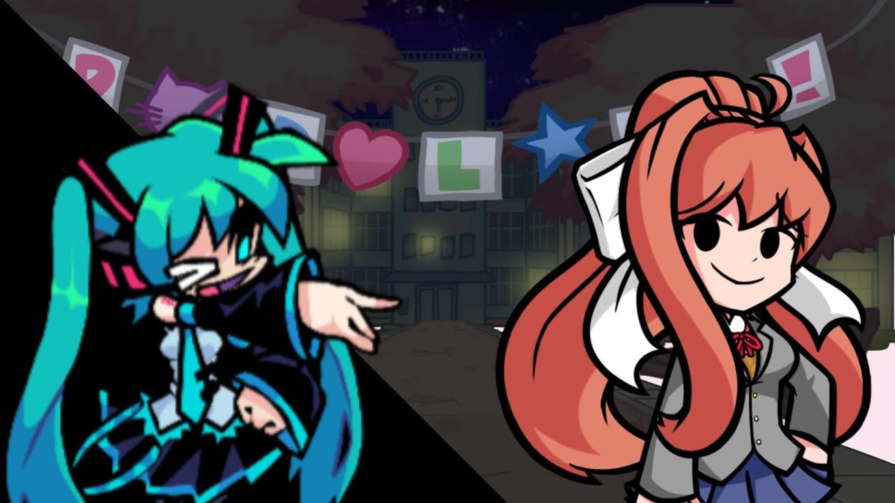 Friday Night Funkin - Digial Harmony | Playable Doki Covers Pt.3 ...