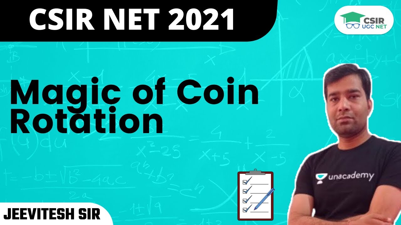 Coin Rotation Paradox | CSIR NET 2021 || Jeevitesh Rajput #shorts - YouTube