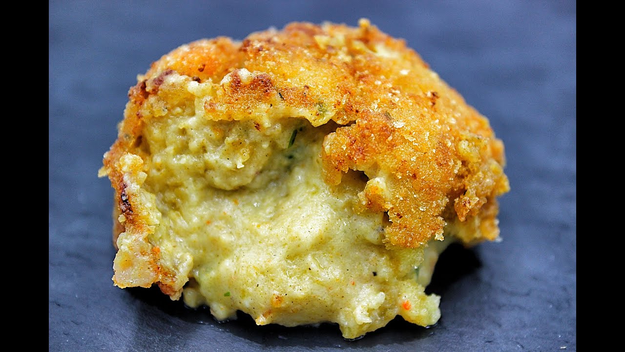Croquetas cremosas de marisco - YouTube