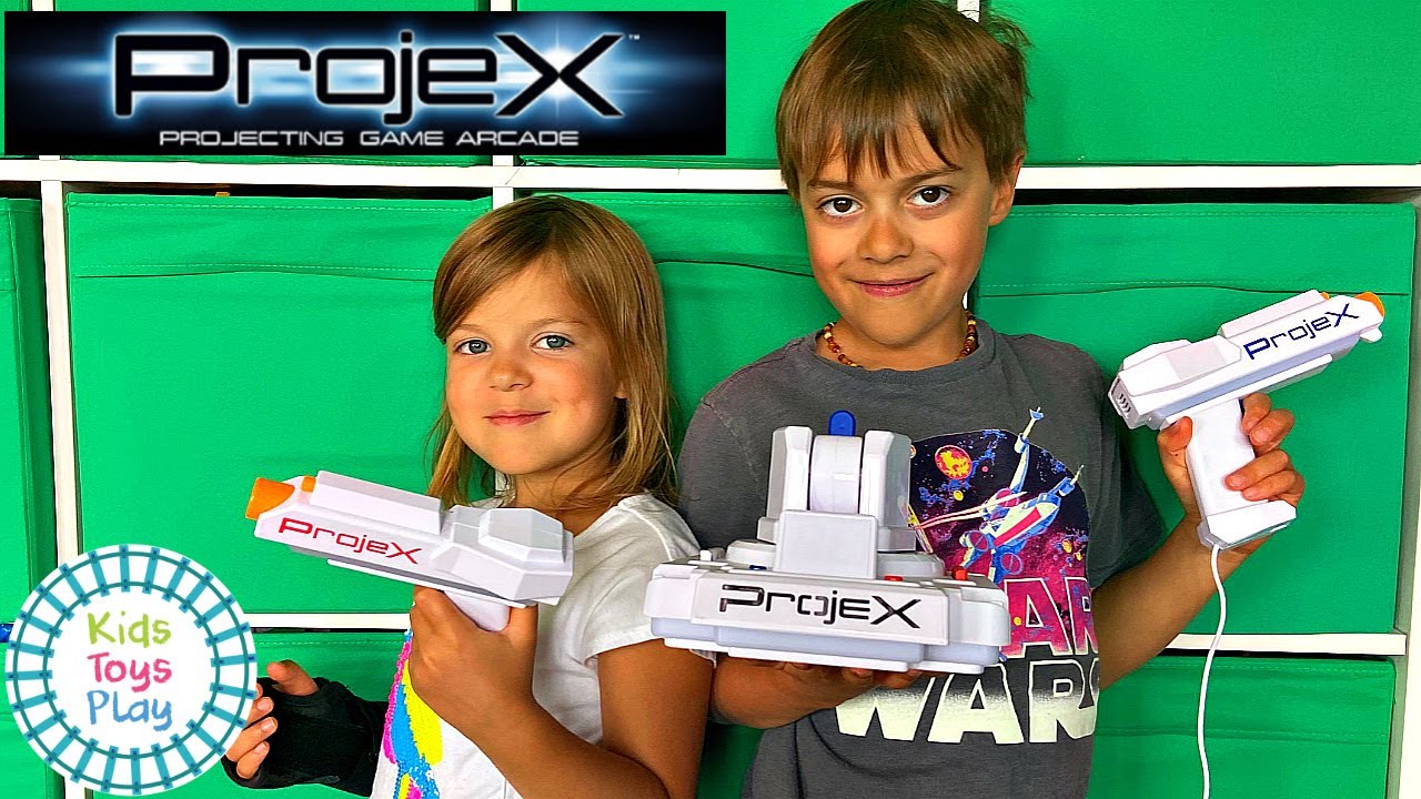 Laser X PROJEX Projecting Arcade Game Review - YouTube