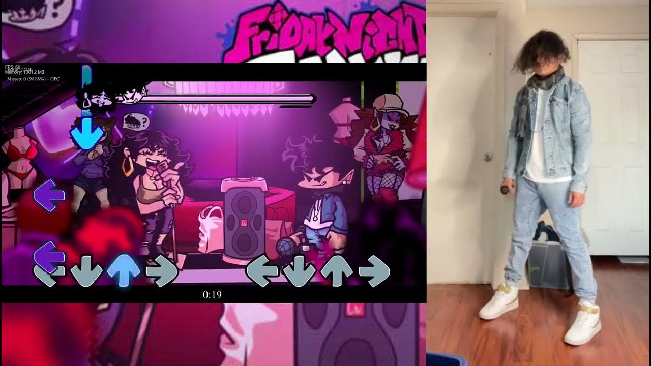 Friday Night Funkin' Baddies Jasmine in real life | FNF IRL - YouTube