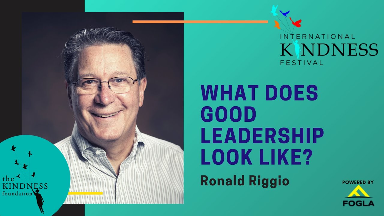 Ronald Riggio : What Does Good Leadership Look Like? - YouTube