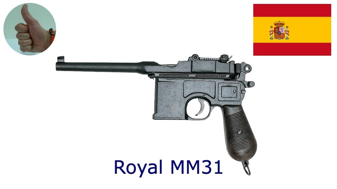 Royal MM31 1st model (Modelo Militar), 7,63 mm Mauser (7,63x25 mm/.30 ...