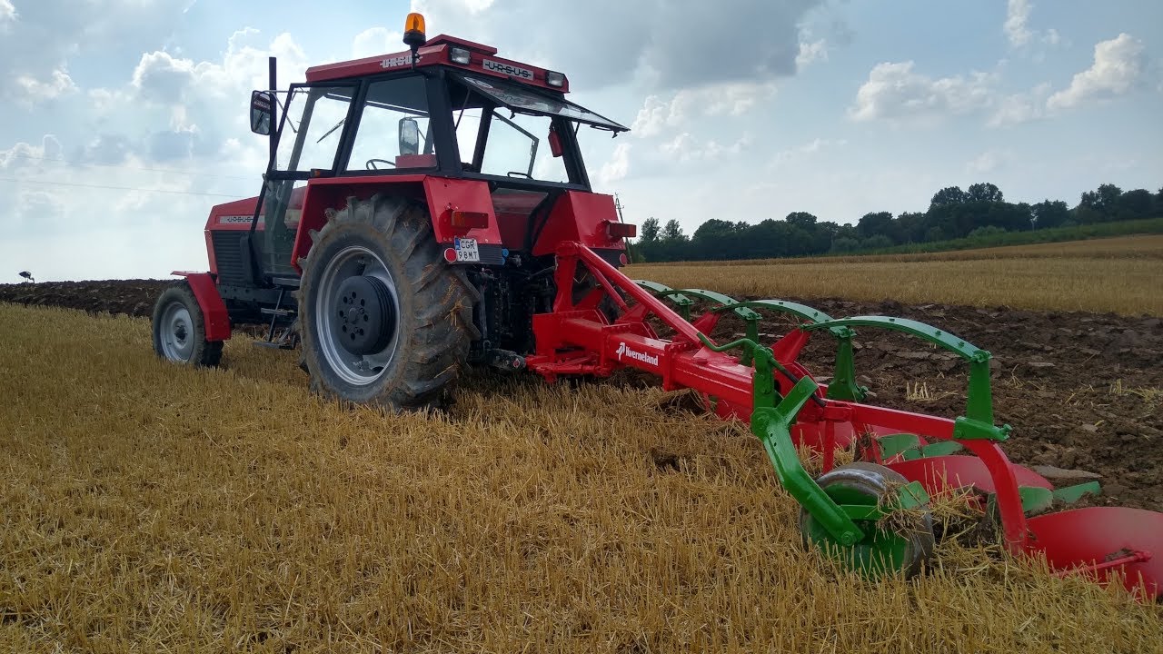 Orka Ursus 1222 Kverneland - YouTube