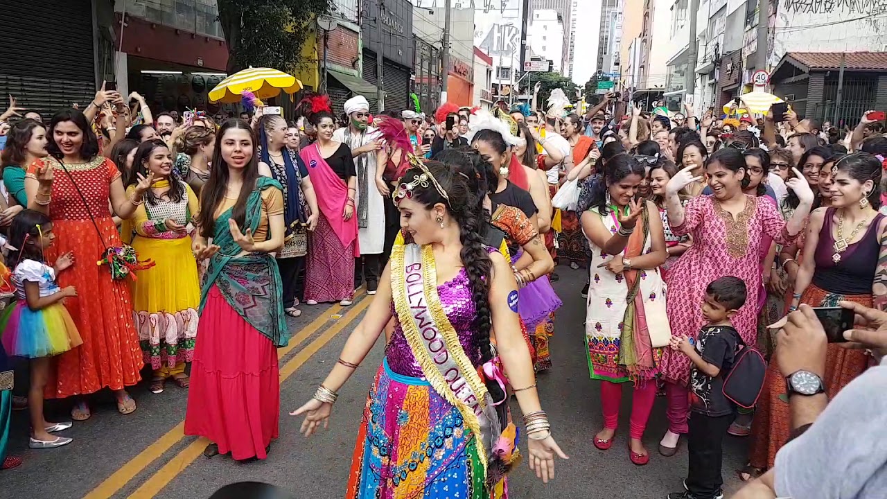 Bloco Bollywood 2019: Indian dance magic in Brazil - YouTube