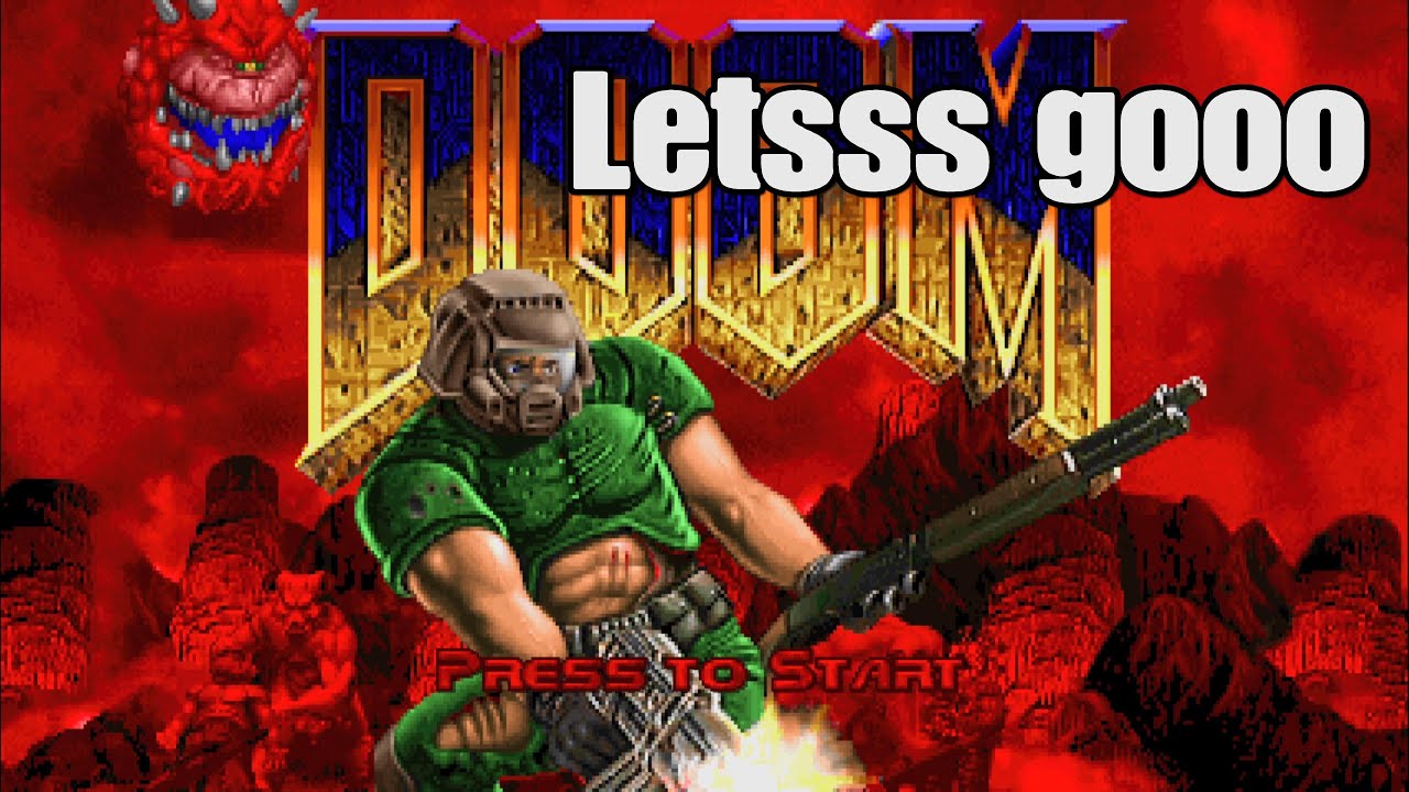 Kör ett av det första first person shooter game -Doom 1993 #1 - YouTube