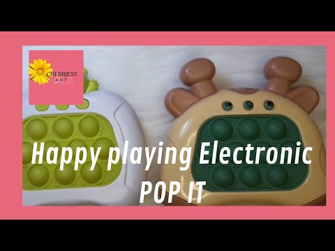 Happy Playing Electronic Pop It || 8 minutes 55 seconds || eletronic ...