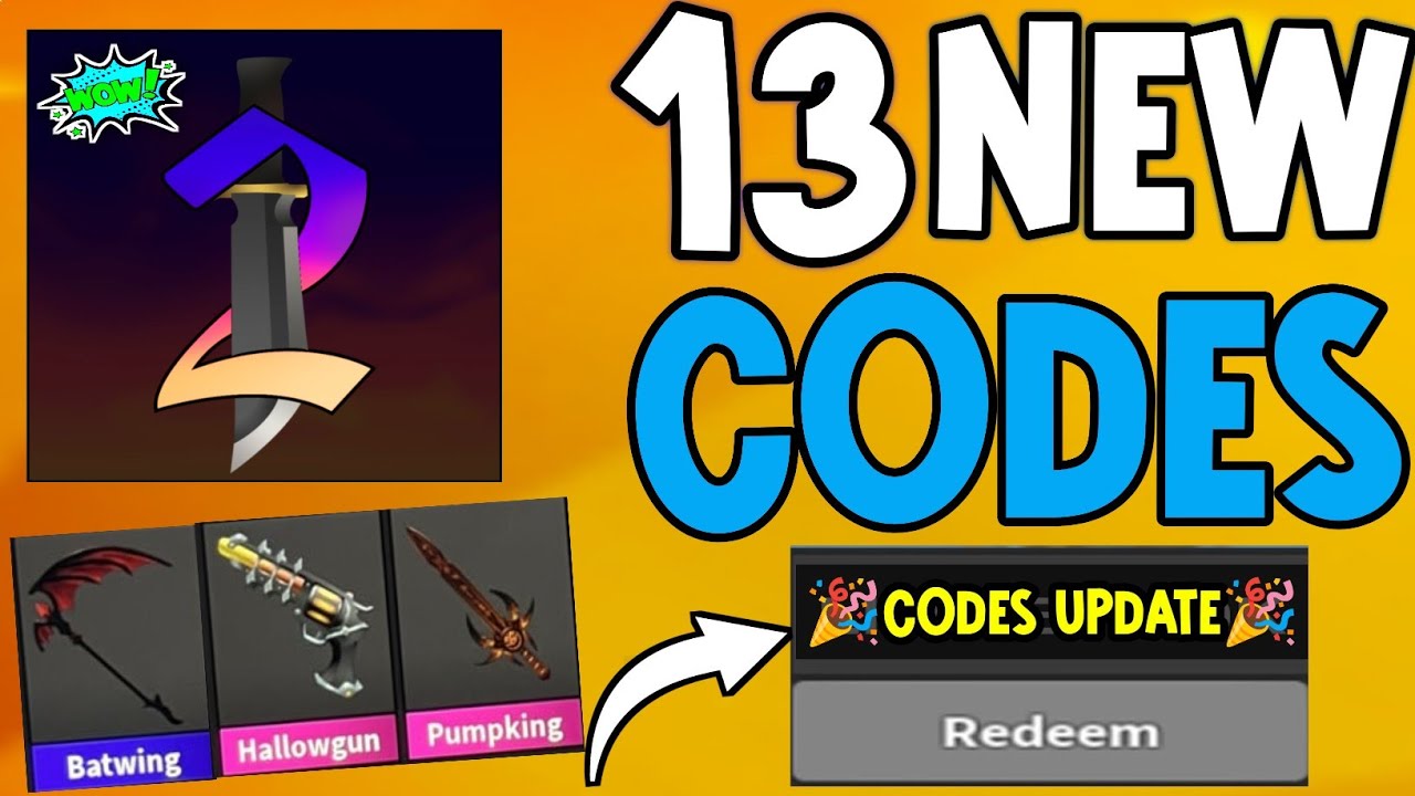 💥UPD!!💥*New All Murder Mystery 2 Codes 2024 - Roblox Murder Mystery 2 ...