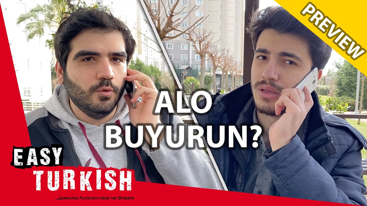 How To Make a Phone Call in Turkish? (PREVIEW) | Super Easy Turkish 22 ...