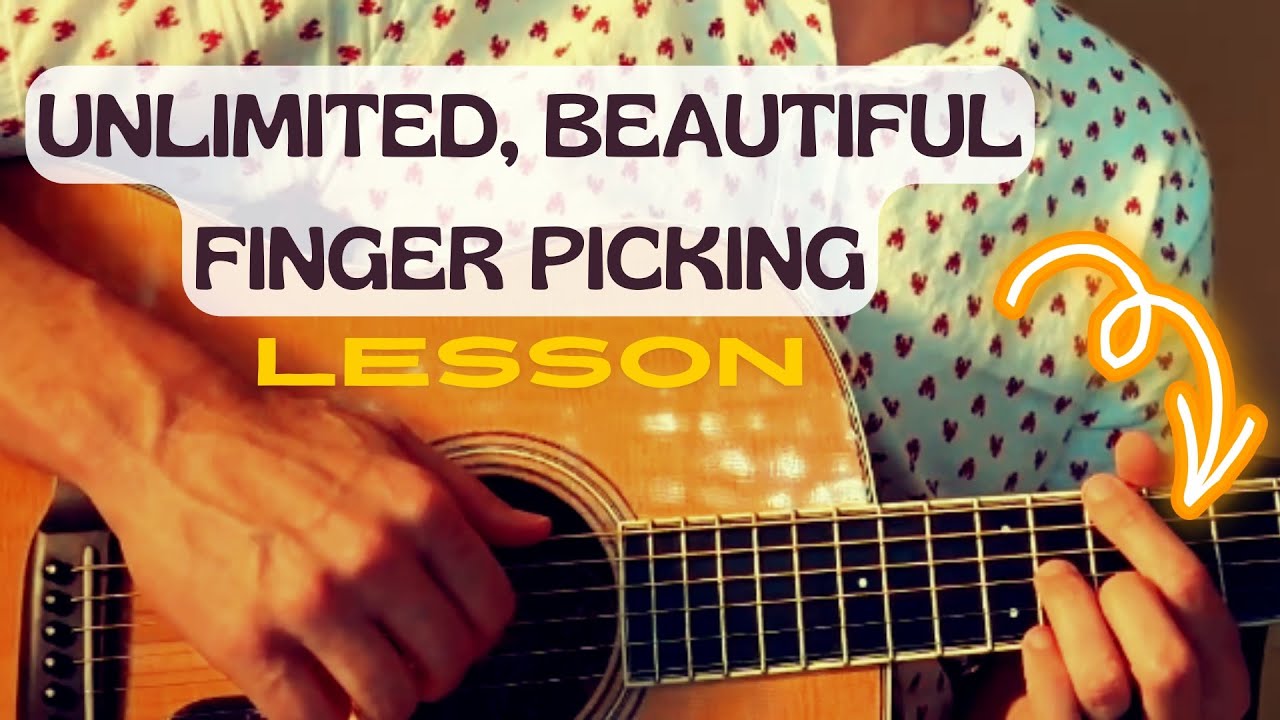 Guitar Finger Picking Using TWO Forms!! - Lesson and Charts - YouTube