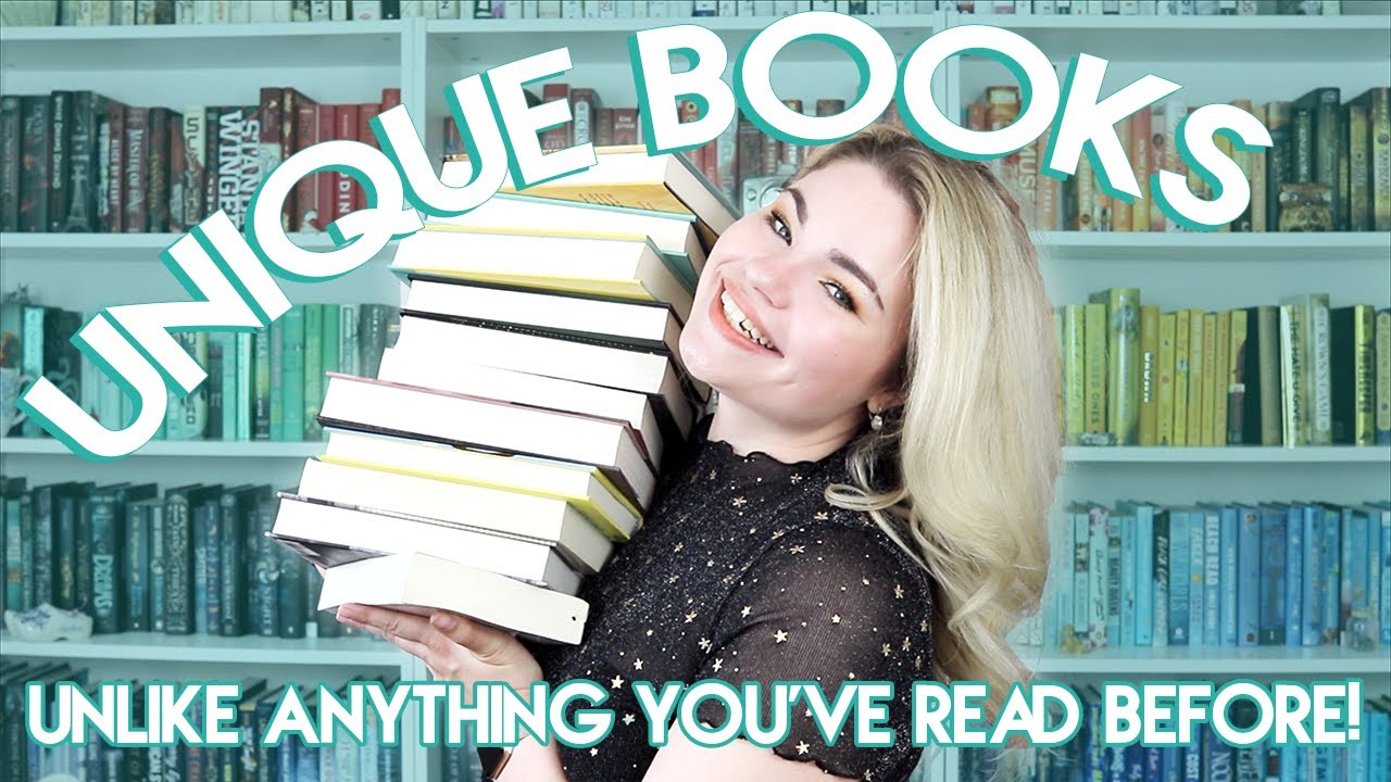 THE MOST UNIQUE BOOKS I'VE READ - YouTube