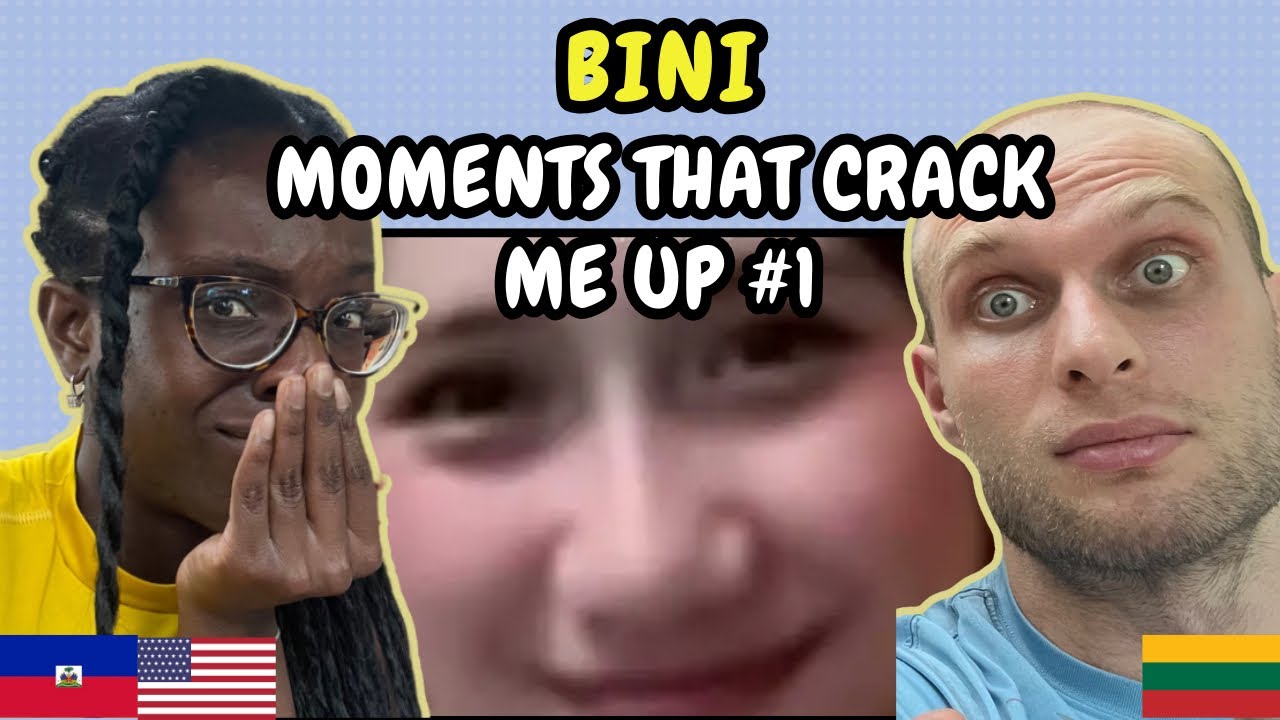 REACTION TO BINI moments that crack me up #1 | FIRST TIME WATCHING ...