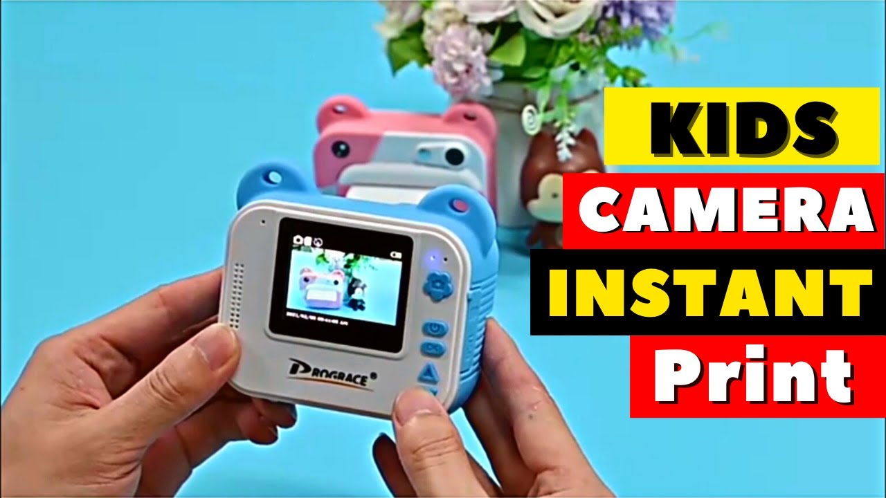 Instant Print Camera for Kids (PROGRACE) | Magic Kids Camera - YouTube