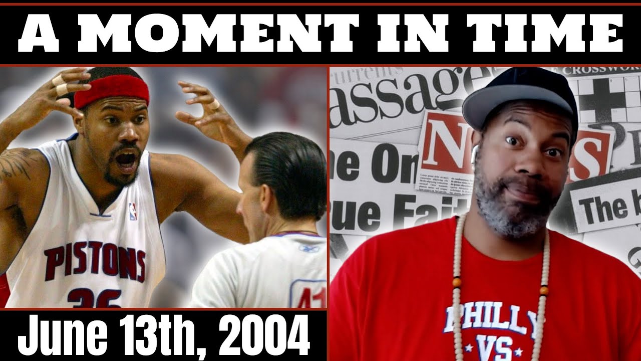 Rasheed Wallace Got A TECH In The NBA Finals - YouTube