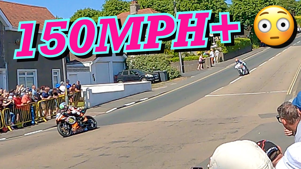 OVER 150MPH IOM TT 2023, TOP AND BOTTOM OF BRAY HILL!! CRAZY SPEEDS ...