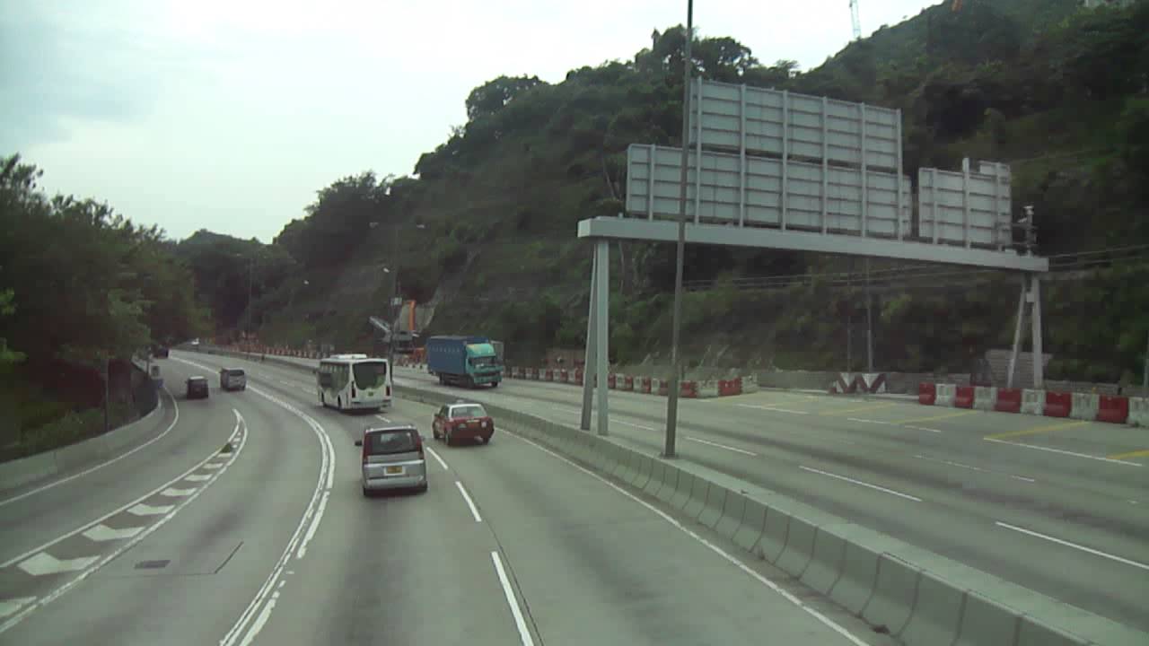 九龍巴士KMB Bus @ 258D 摩士公園泳池至長青隧道 - YouTube