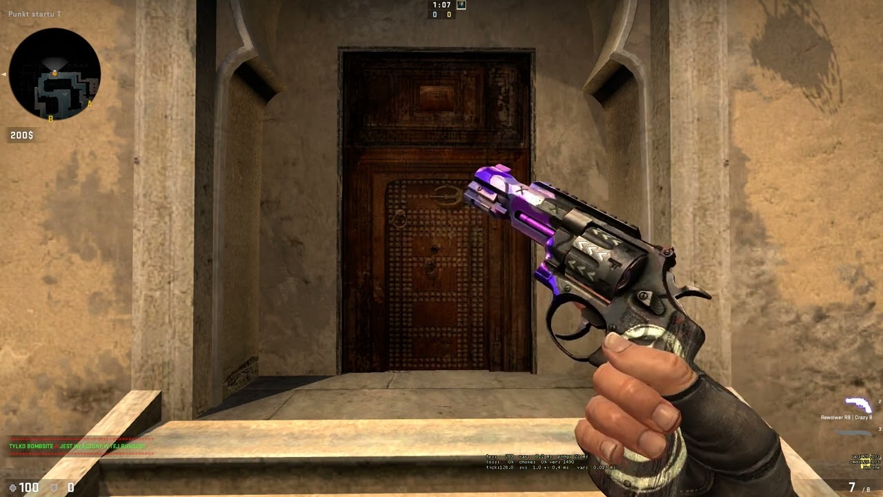 CS:GO R8 REVOLVER CRAZY 8 MINIMAL WEAR | SKIN SHOWCASE - YouTube