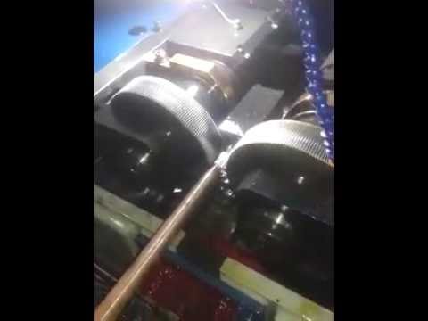 Spline rolling machine - YouTube