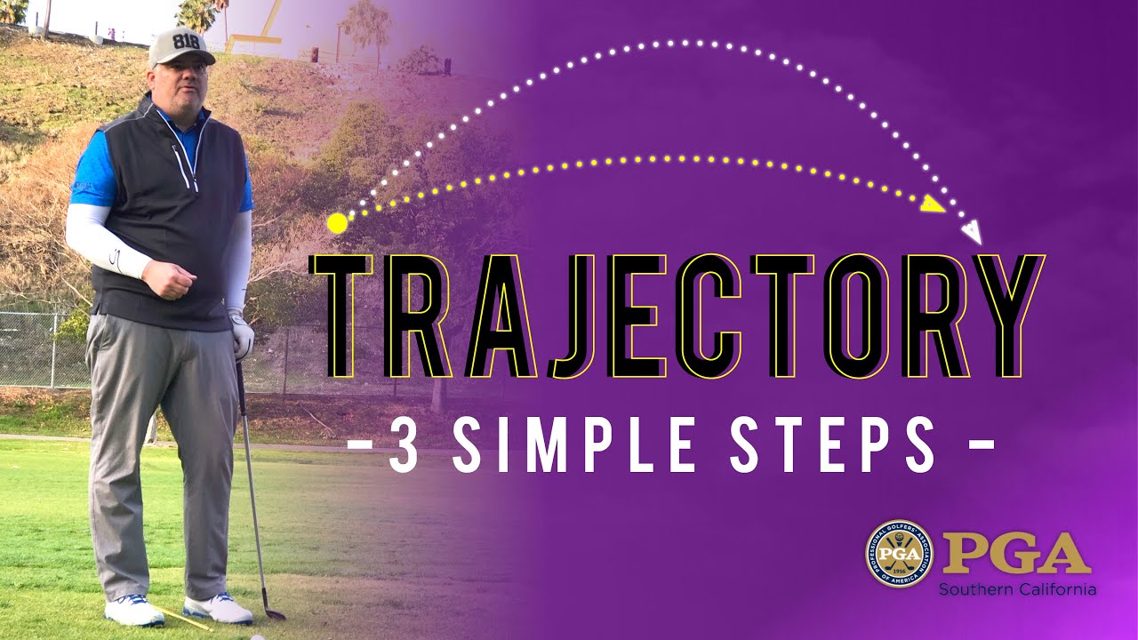 Trajectory: 3 Simple Steps to Hitting Higher or Lower Shots - YouTube