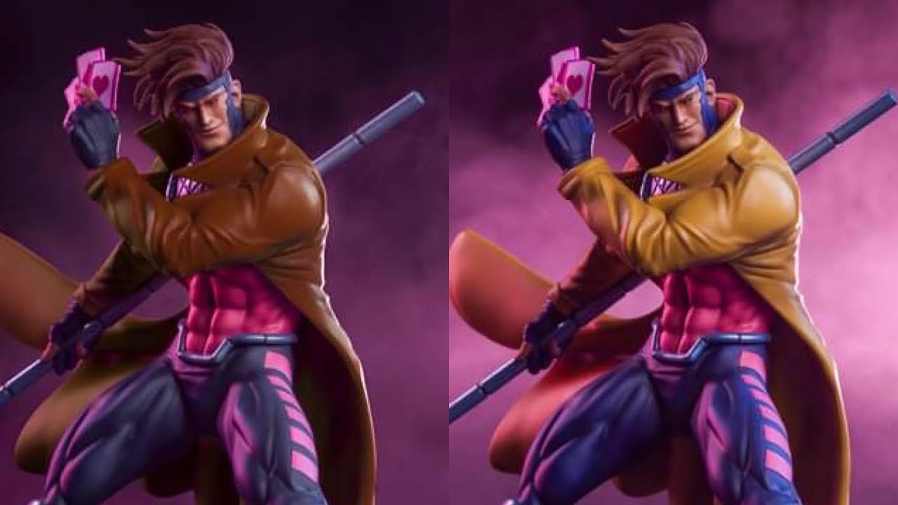 New Xmen Gambit 1/10 scale statue revealed PCS Collectibles - YouTube