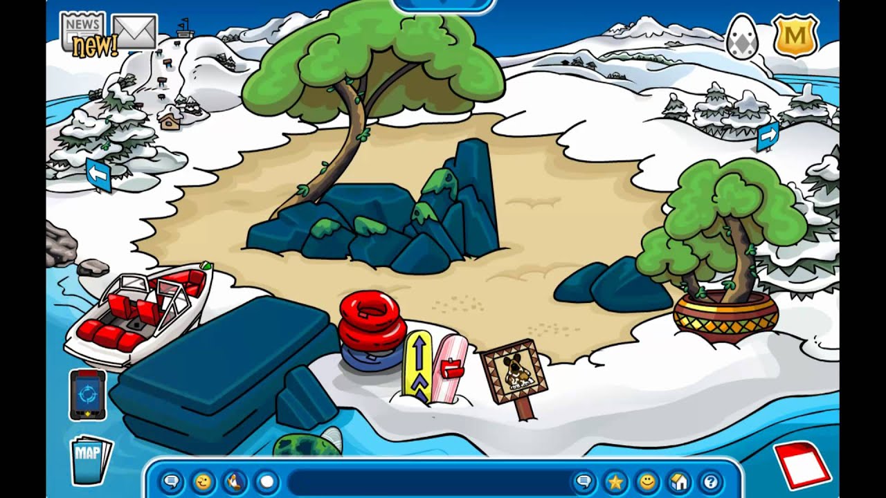 Club Penguin Music - Earth Day Party 2011 - Dock - YouTube