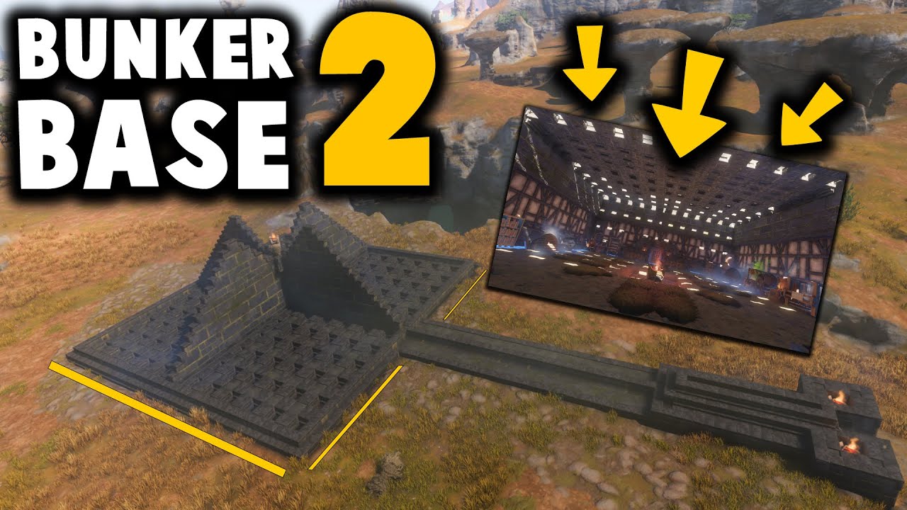 Bunker Base - 2 | Great Ceiling! | Enshrouded - YouTube