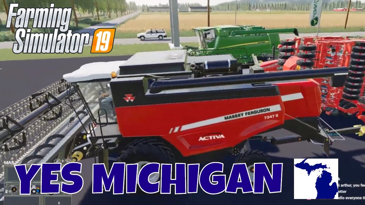 Farming Simulator 19 | The Michigan Map | 6 Farm Multiplayer Map Part 1 ...
