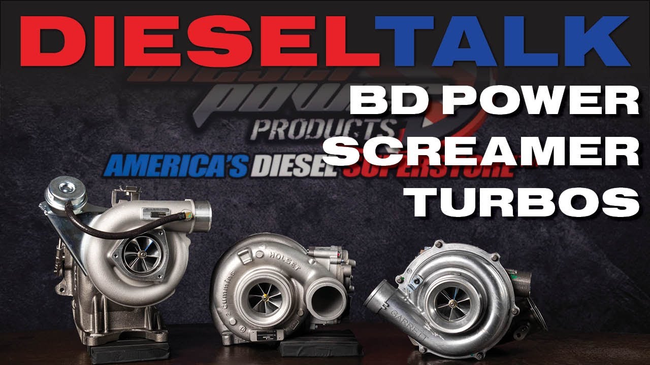 DIESEL TALK | BD SCREAMER PERFORMANCE TURBOS - YouTube