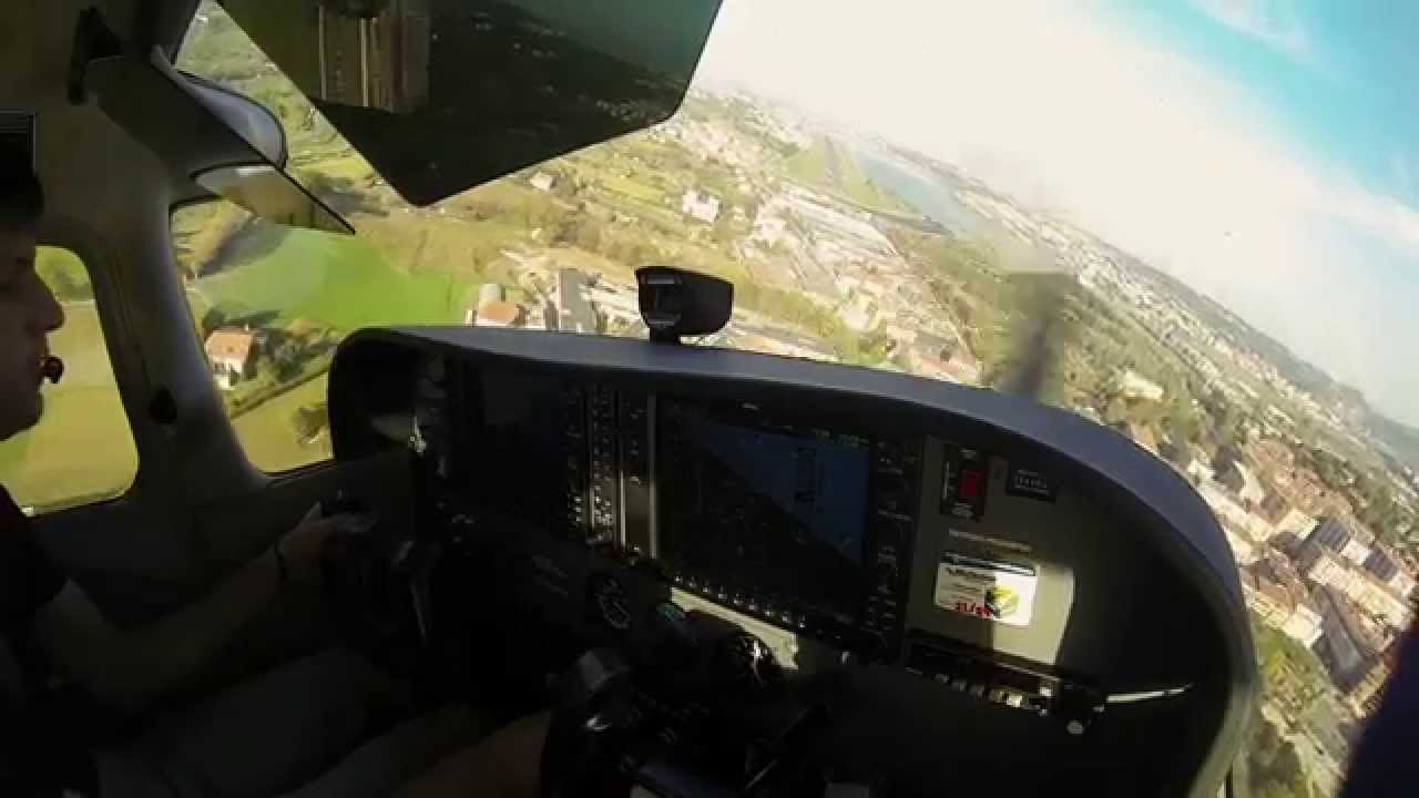 Landing C172 Cockpit view - YouTube