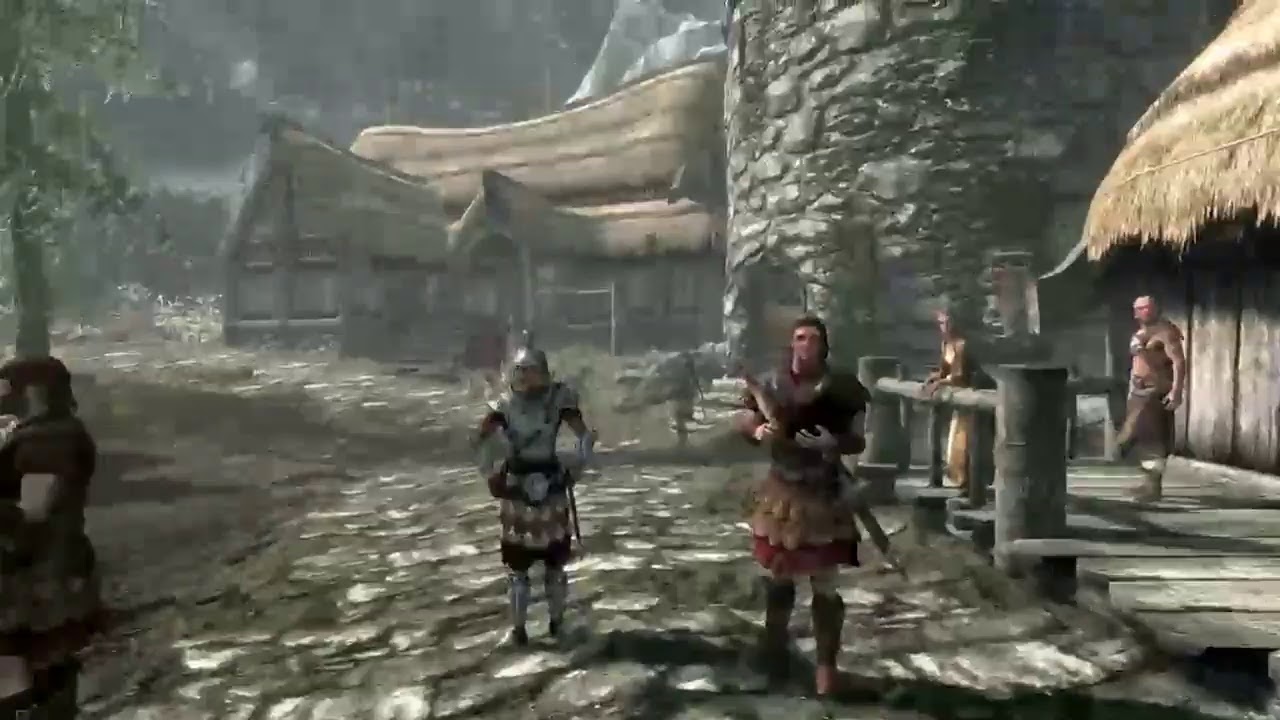 Skyrim casual unmodded - YouTube