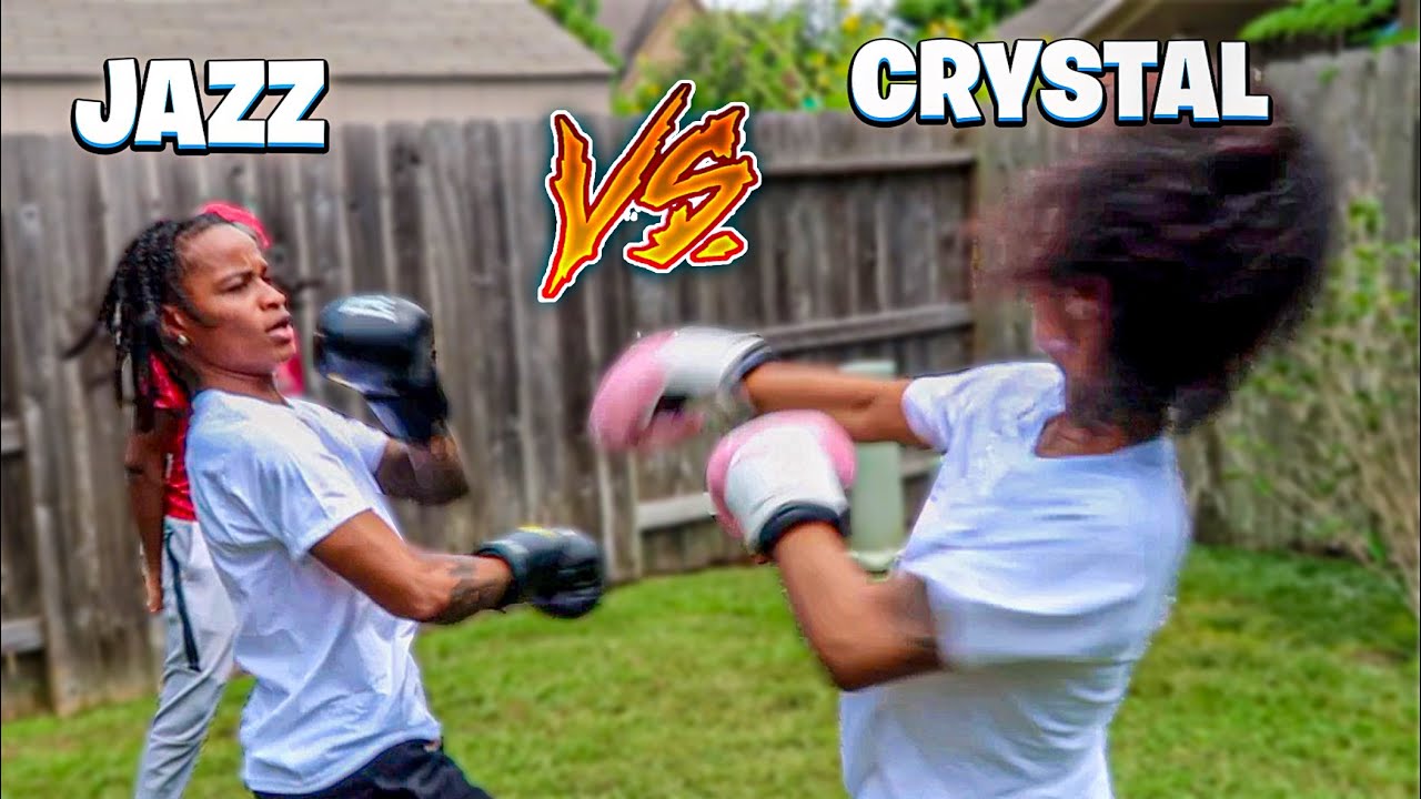 Jazz KNOCKS OUT Crystal!!! *FULL BOXING MATCH* - YouTube