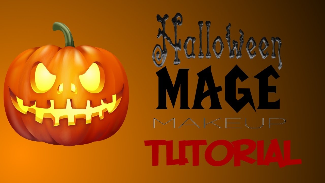Halloween Mage Makeup Tutorial - YouTube