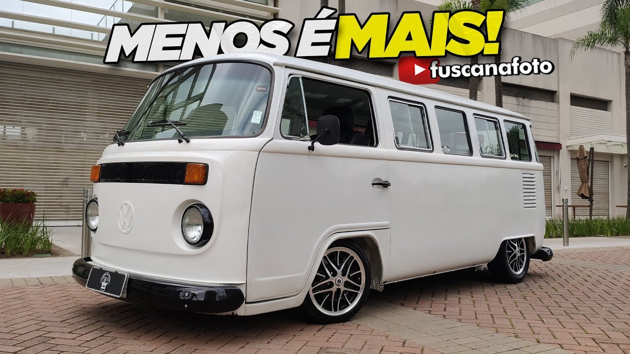 MENOS É MAIS! KOMBI CLIPPER 1996 MONTADA PARA RODAR COM ESTILO NO DIA A ...