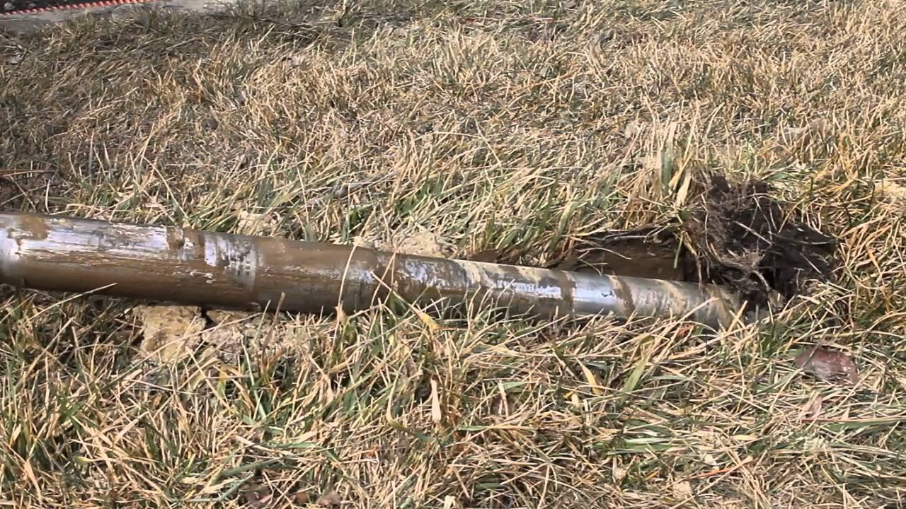 Fiber Installation - Digging - Troy, MI - YouTube