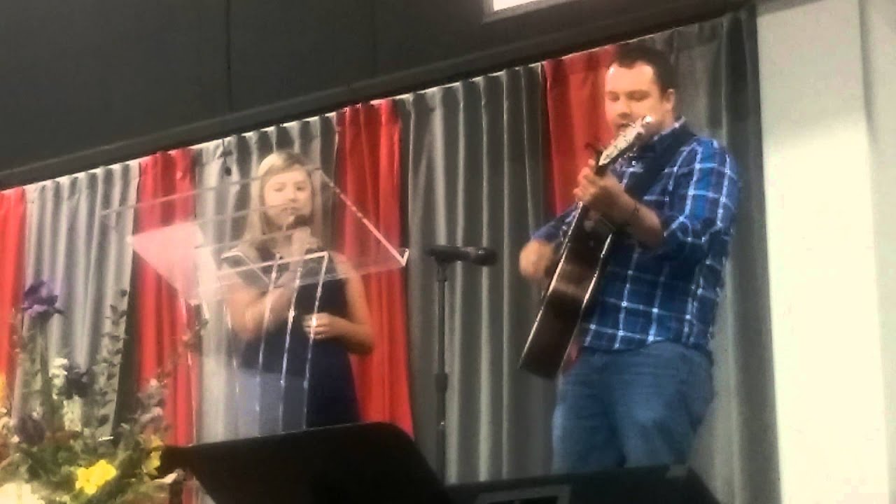 Corey and Katie sing - YouTube